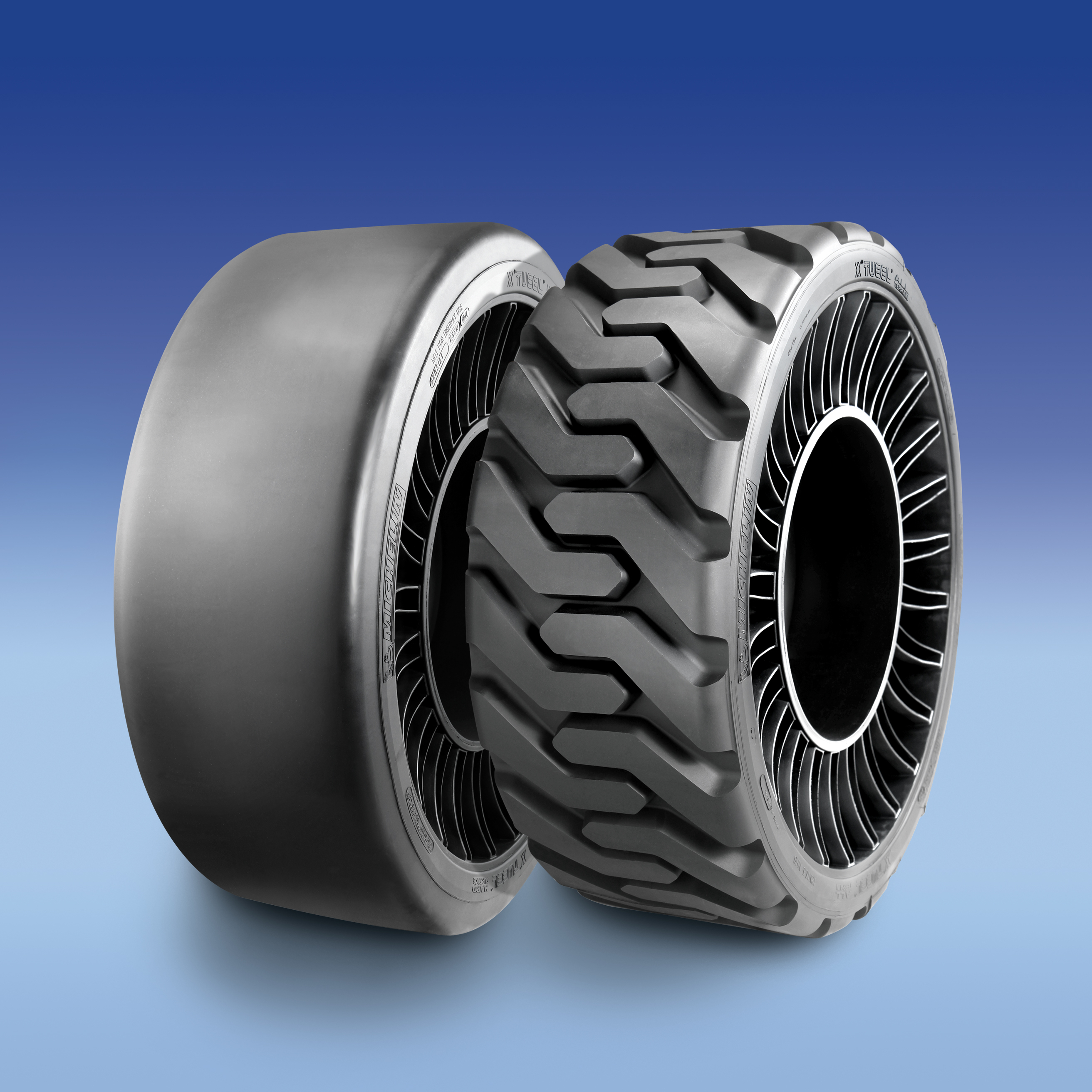 Hard Surface Skid Steer Airless Radial Tire Readily Available from ...
